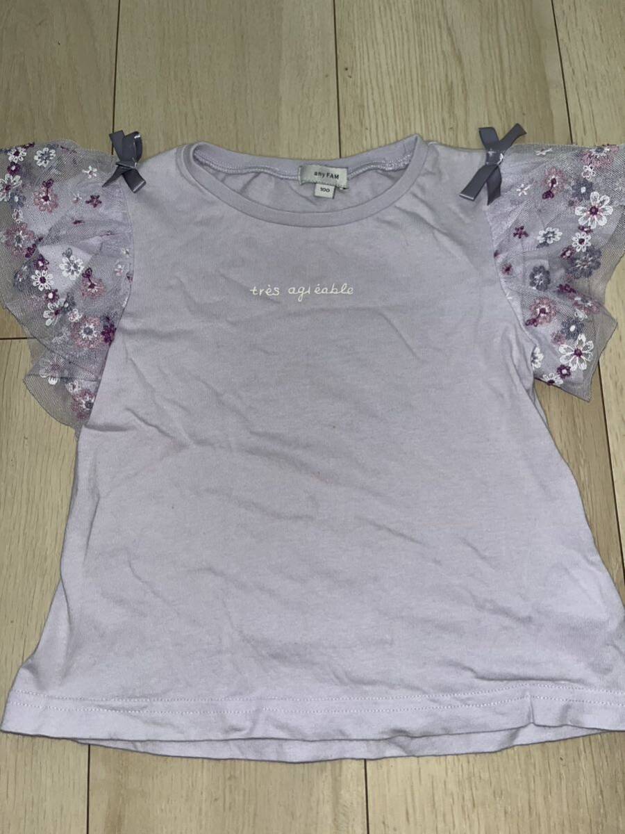 Yahoo!オークション - anyfam kids tシャツ