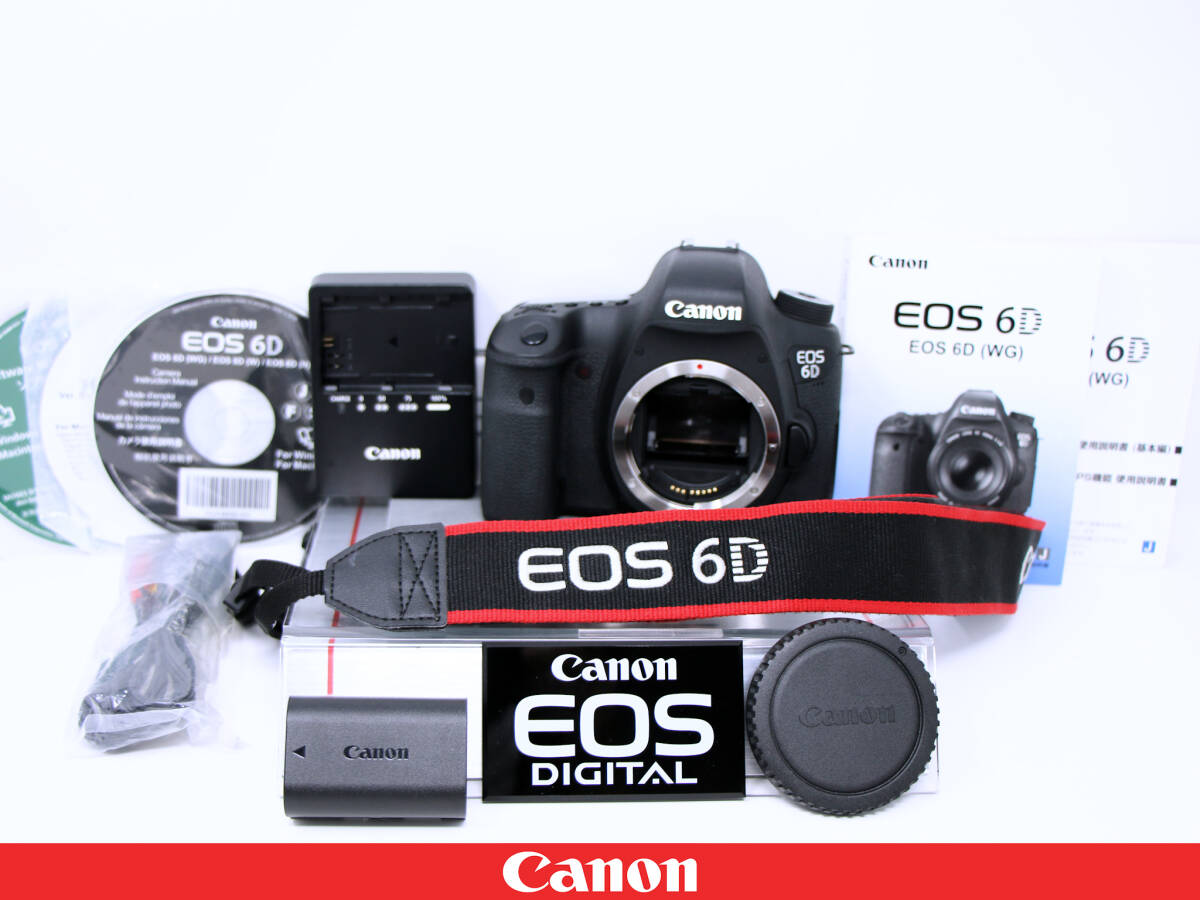 Yahoo!オークション - 3428ショット極上美品 Canon キャノン EOS 6D ...