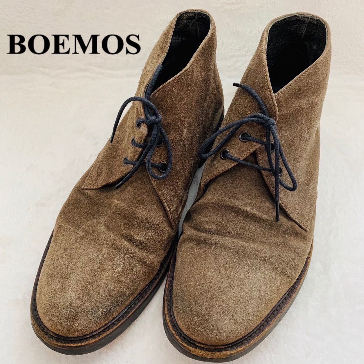 Yahoo!オークション - BOEMOS ボエモス スエード ブーツ 41=26cm相当 ...