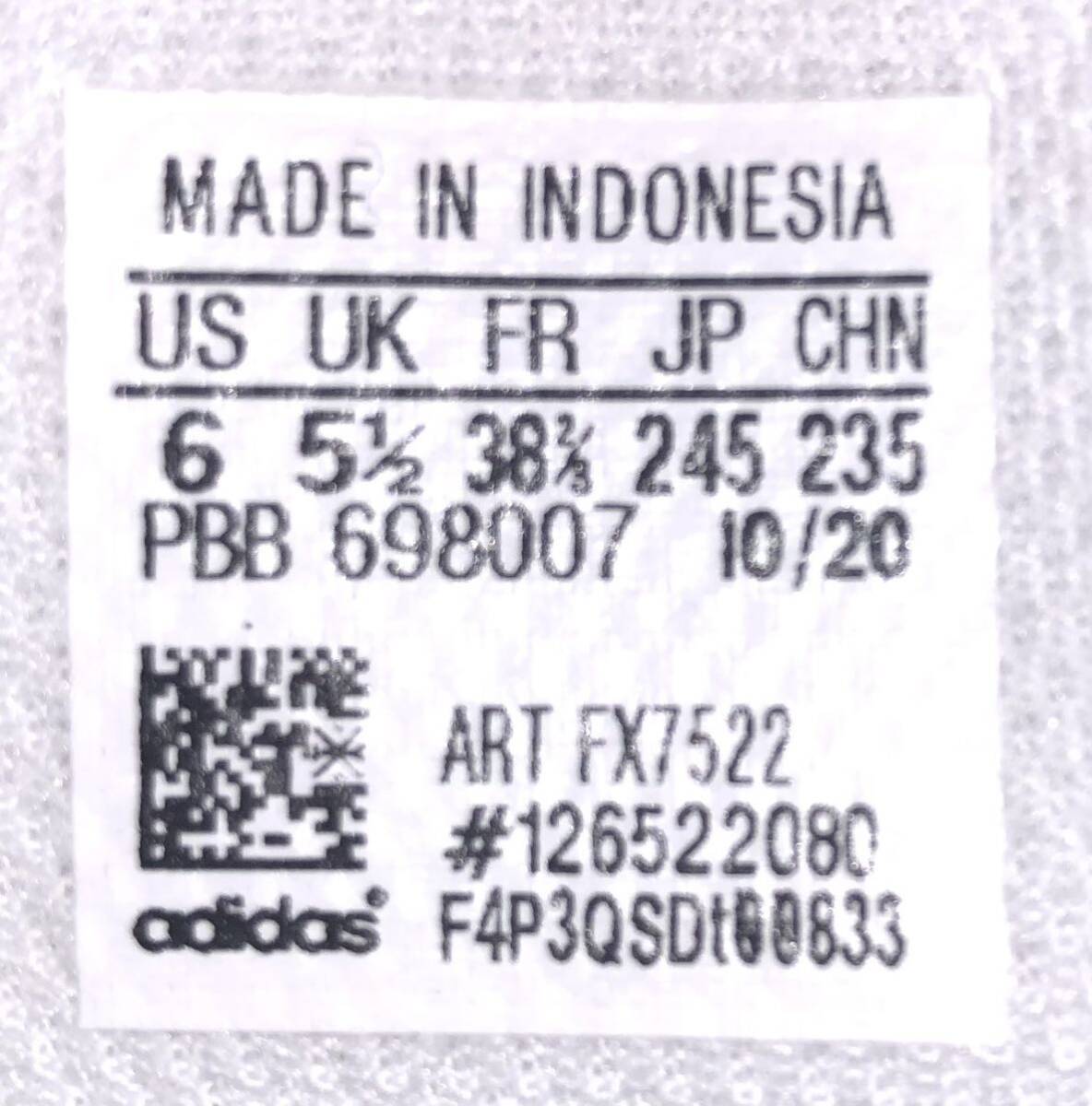 Yahoo!オークション - 良品 adidas ORIGINALS STAN SMITH J FX7522 US6...