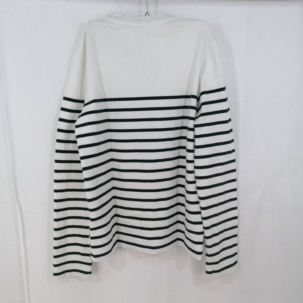 AMI Paris / アミパリス ボーダー ロングスリーブ Tシャツ 長袖 AMI Paris / アミパリス ボーダー ロングスリーブ Tシャツ 長袖