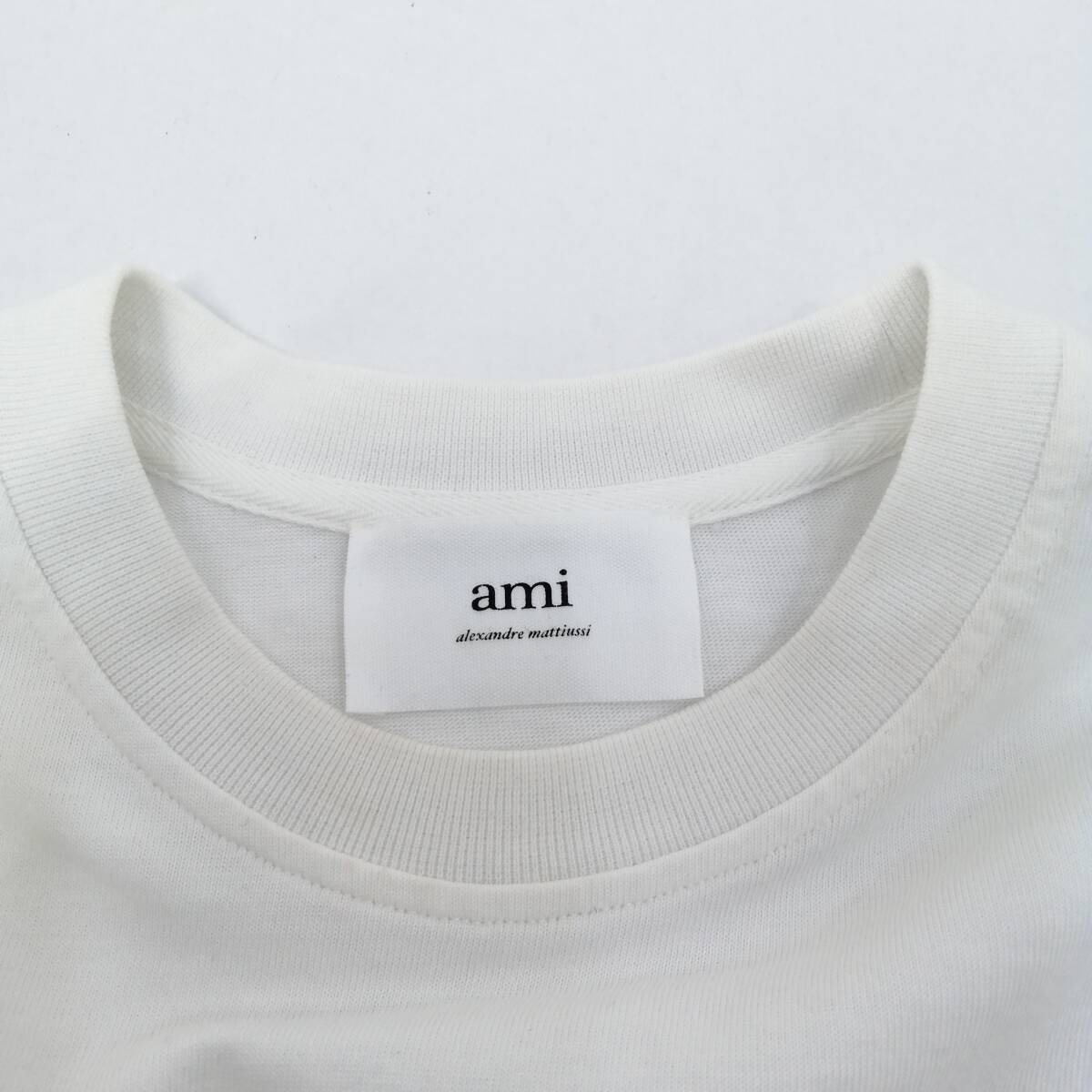 AMI Paris / アミパリス ボーダー ロングスリーブ Tシャツ 長袖 AMI Paris / アミパリス ボーダー ロングスリーブ Tシャツ 長袖