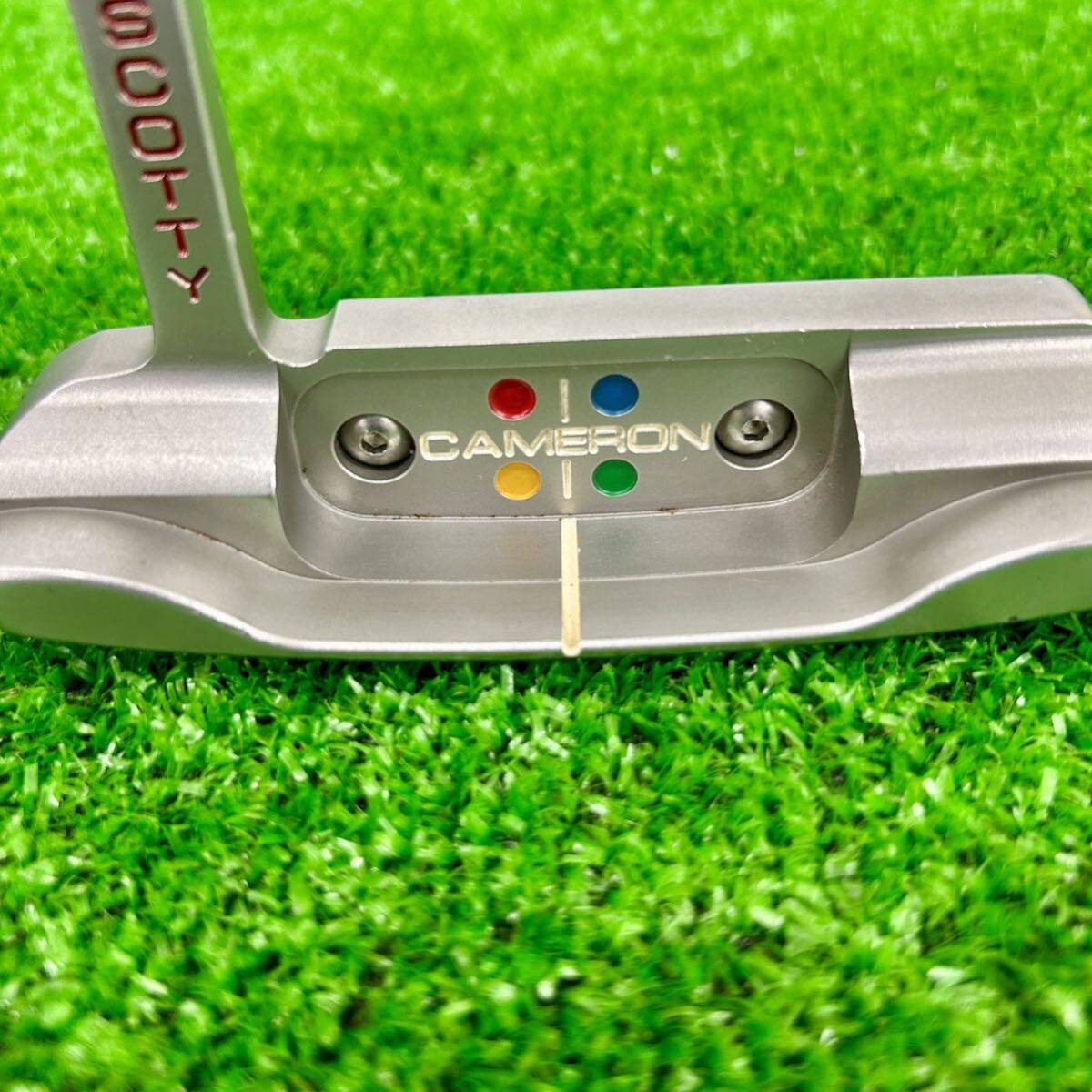 1円〜 SCOTTY CAMERON スコッティ キャメロン STUDIO STYLE スタジオスタイルNEWPORTニューポート パター 34インチ HC有り 管:0814(スコッティ ...