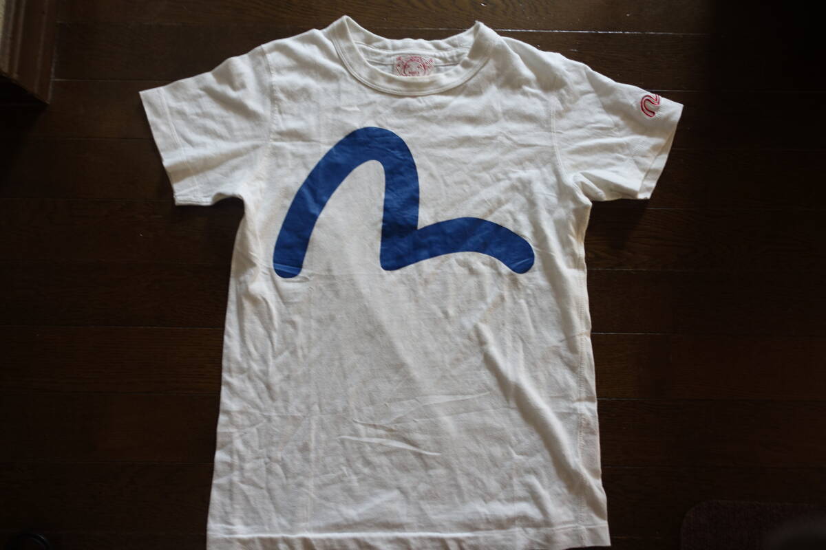 Yahoo!オークション - 正規品エヴィス（EVIS)カモメTシャツ（白）サイ...