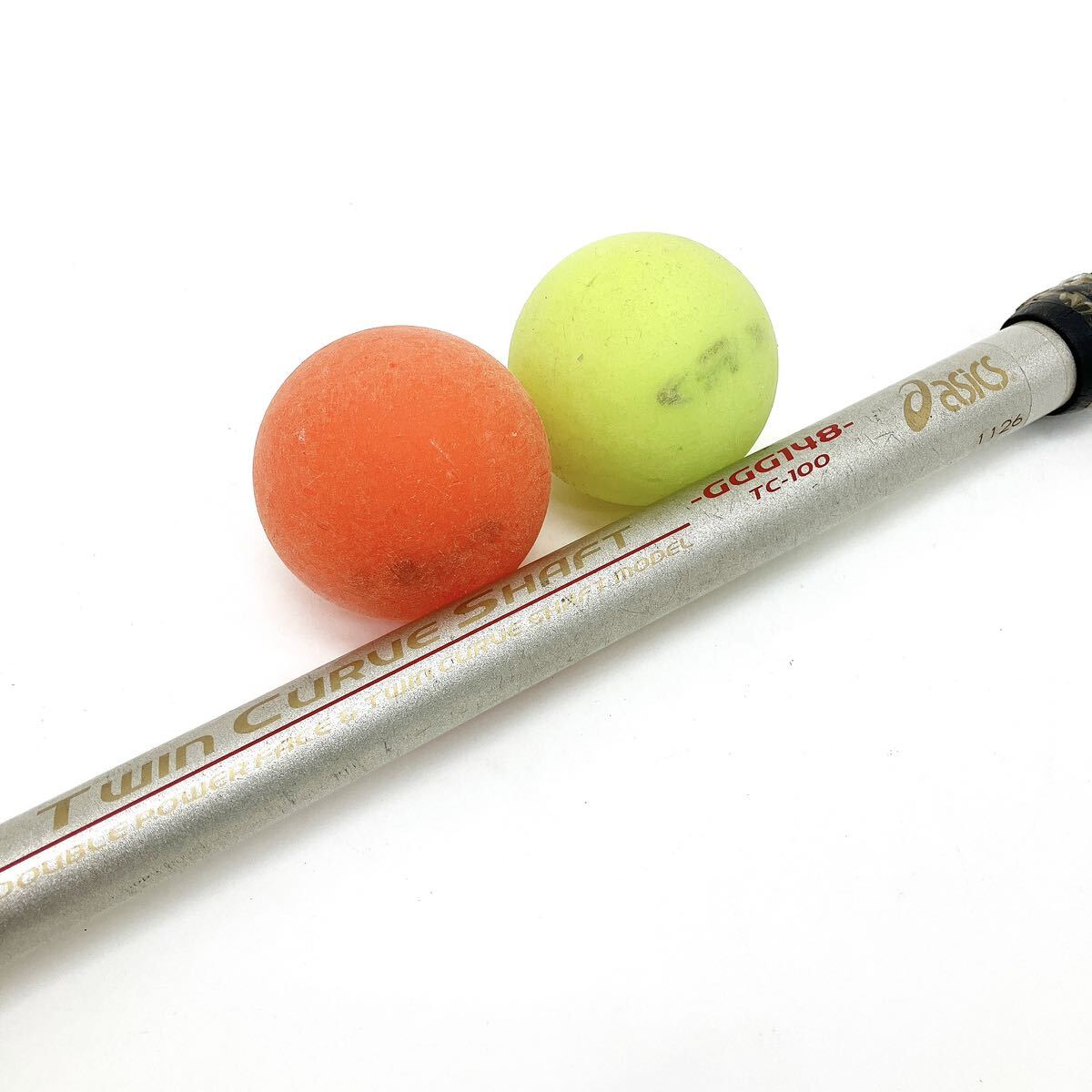アシックス asics グラウンドゴルフ クラブ TWIN CURVE SHAFT GGG148 TC-100 ボール セット alp依頼星0726(ゴルフ)｜売買されたオークション情報 ...