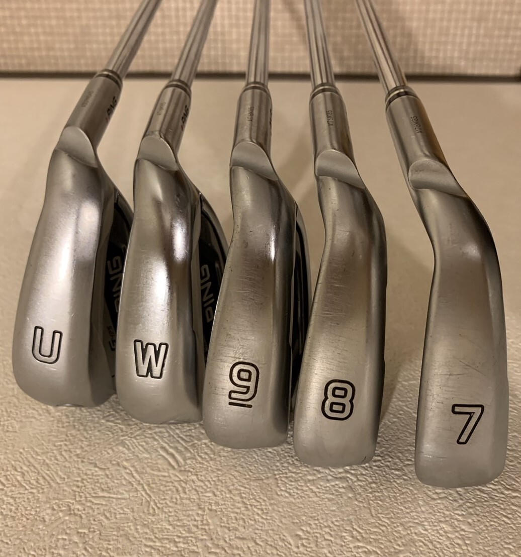 Yahoo!オークション - ピン PING G425 アイアンセット #7-U 5S 赤 NS95...