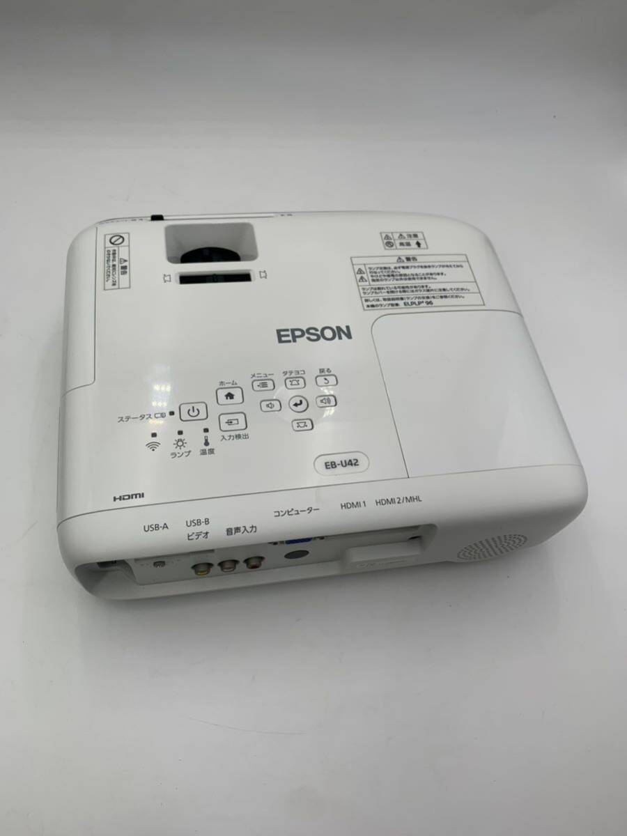 Yahoo!オークション - 0-3 EPSON LCD PROJECTOR EB-U42