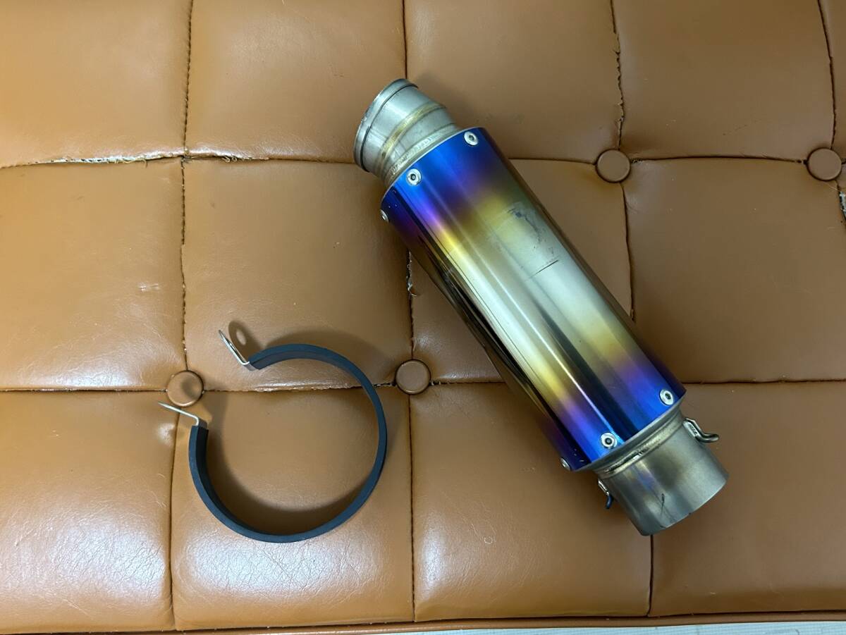 良品 特注品 外径Φ85 チタン スーパーショート GP サイレンサー 差込60.5 検 ZRX ダエグ Z900RS Z XJR CB(マフラー)｜売買されたオークション情報、yahooの ...