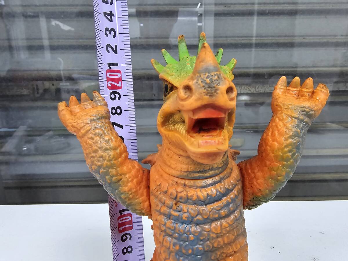 Yahoo!オークション - 4573 BULLMARK アンギラス ソフビ 当時物 約23...