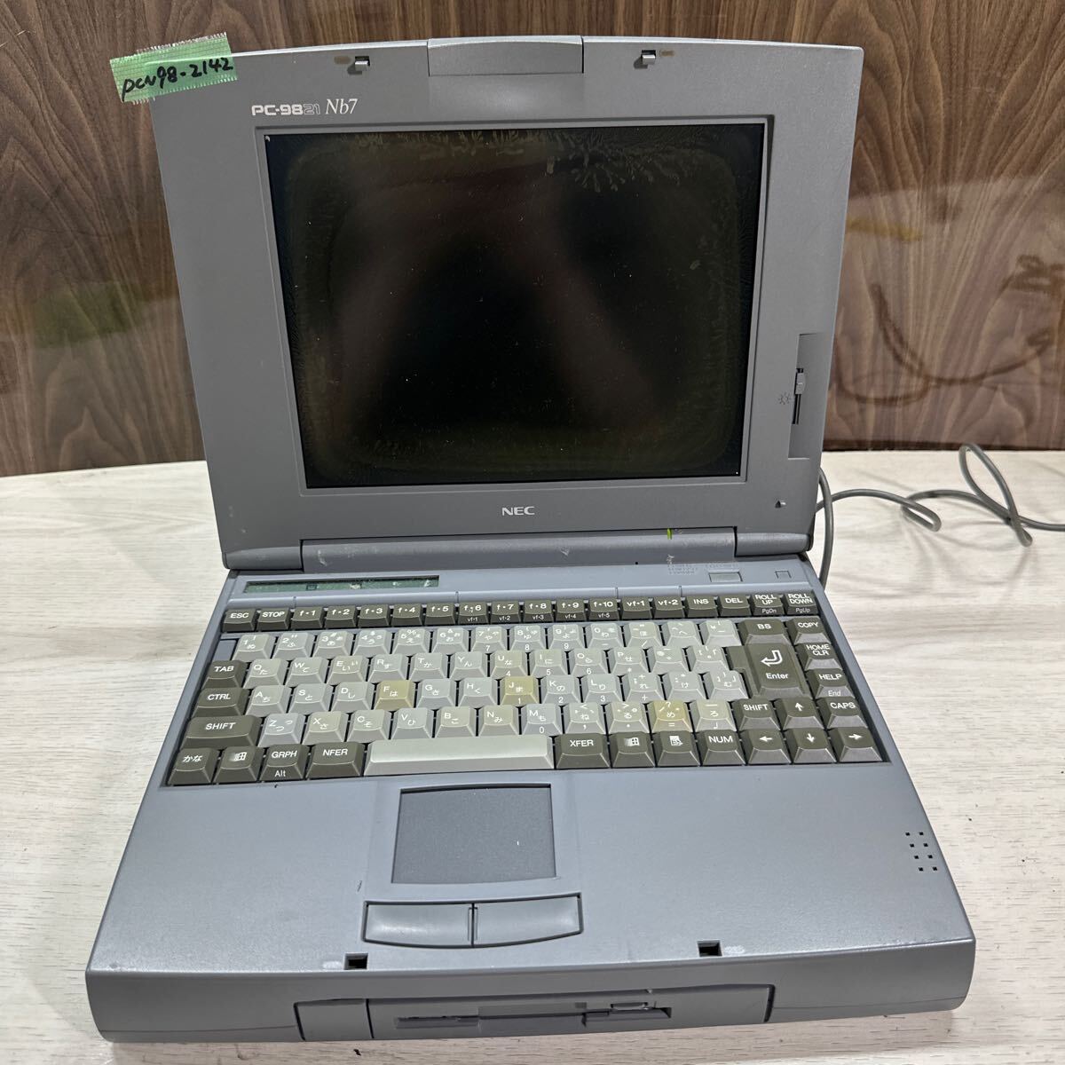 Yahoo!オークション - PCN98-2142 激安 PC98 ノートブック NEC PC-9821...