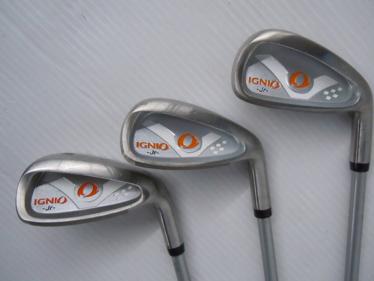 Yahoo!オークション - ジュニア ゴルフ IGNIO Jr. イグニオ #7 アイア...