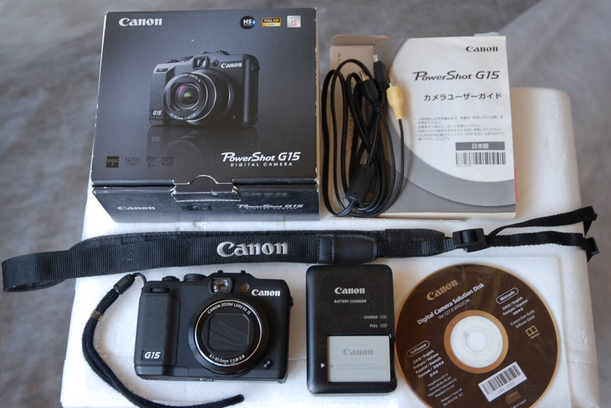 Yahoo!オークション - キャノンG15 極上中古 付属品多数
