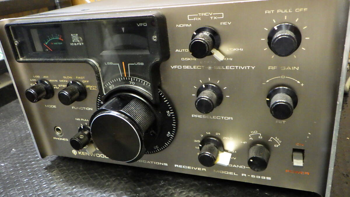 TRIO R-599S 部品取り ジャンク扱い CWフィルタ YG-3395C付き(受信機)｜売買されたオークション情報、yahooの商品情報をアーカイブ公開 - オークファン（aucfan.com）