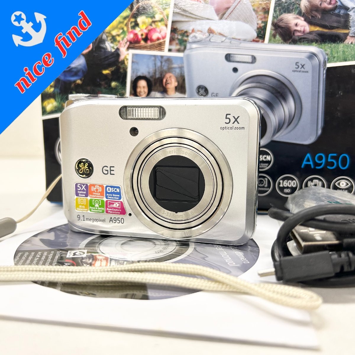 Yahoo!オークション - ゼネラル エレクトリック GE A950 本体 5X 6.3-...