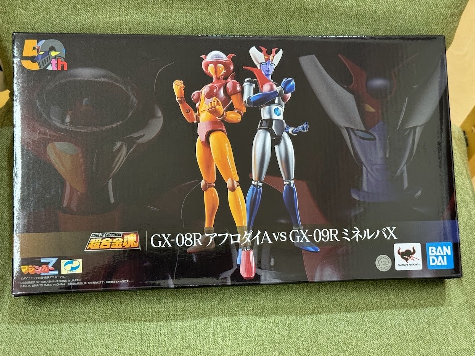 Yahoo!オークション - 超合金魂GX-08R アフロダイA vs GX-09R ミネルバ...