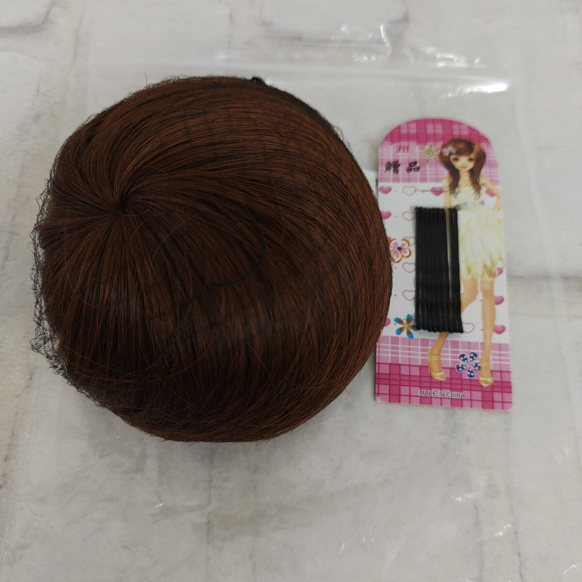 Yahoo!オークション - 68g1501 AISIHAIR お団子ウィッグ つけ毛 和装 ...