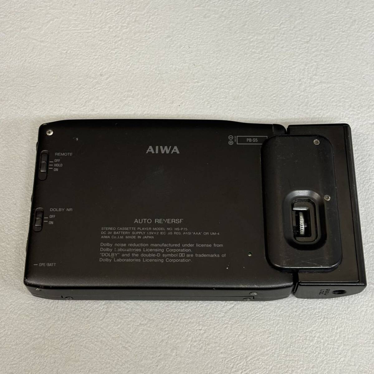 Yahoo!オークション - 貴重 AIWA アイワ HS-P75 カセットボーイ STEREO...