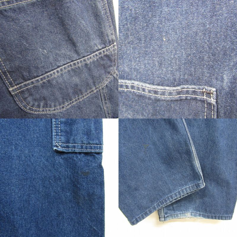 Yahoo!オークション - サイズ W40 L28 KEY デニム オーバーオール サロ...