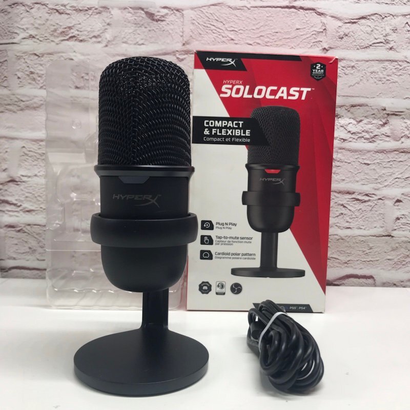 Yahoo!オークション - HyperX SoloCast USBスタンドアロンマイク SLC00...