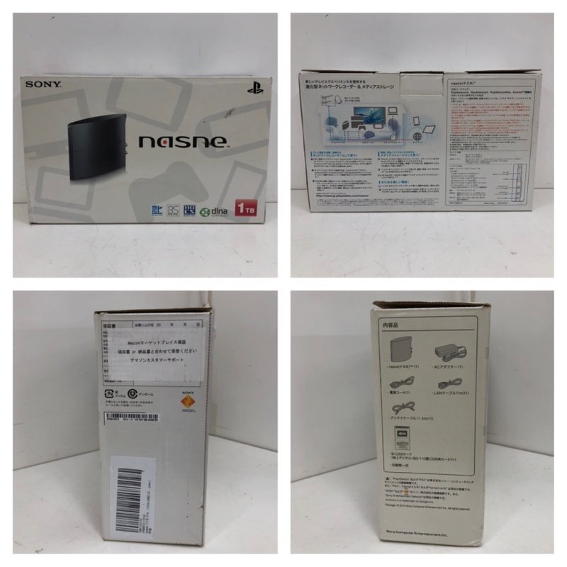 Yahoo!オークション - SONY ソニー nasne ナスネ CECH-ZNR2J 1TB 24080...