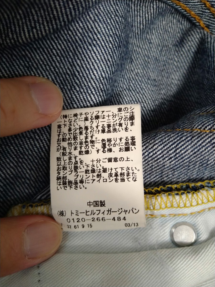 Yahoo!オークション - 《B57》【TOMMY】ストレートデニム メンズМ ト...