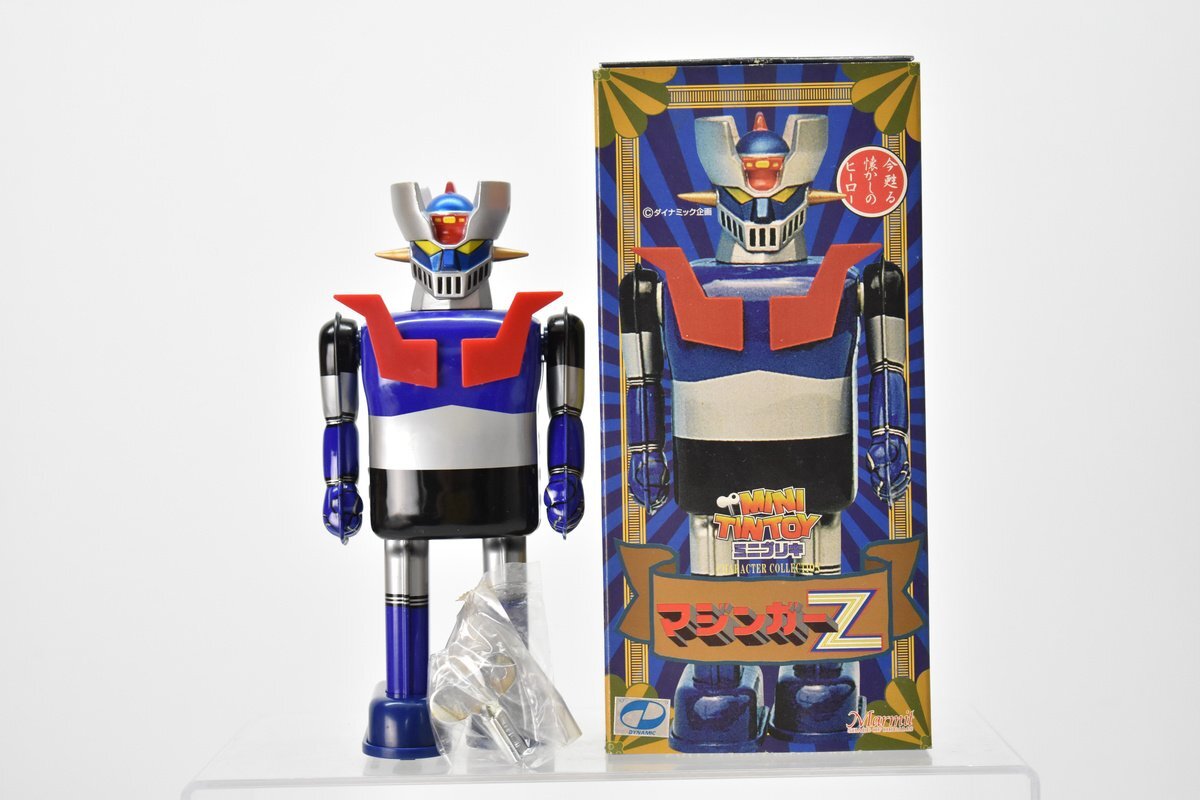 マーミット MINI TINTOY ミニブリキ マジンガーZ Marmit ダイナミック企画 ゼンマイ フィギュア H(マジンガーZ)｜売買されたオークション情報、yahooの商品情報を ...