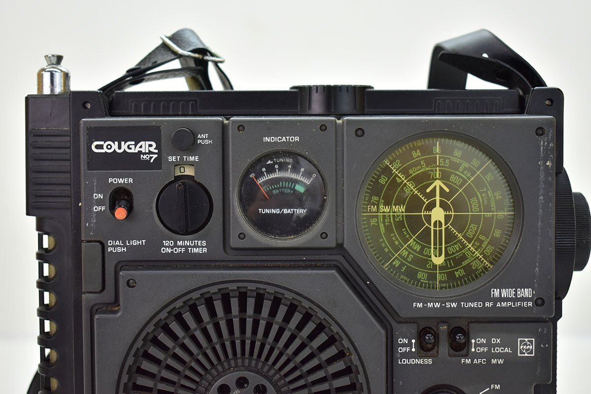 Yahoo!オークション - National Panasonic RF-877 COUGAR No.7 BCLラジ...