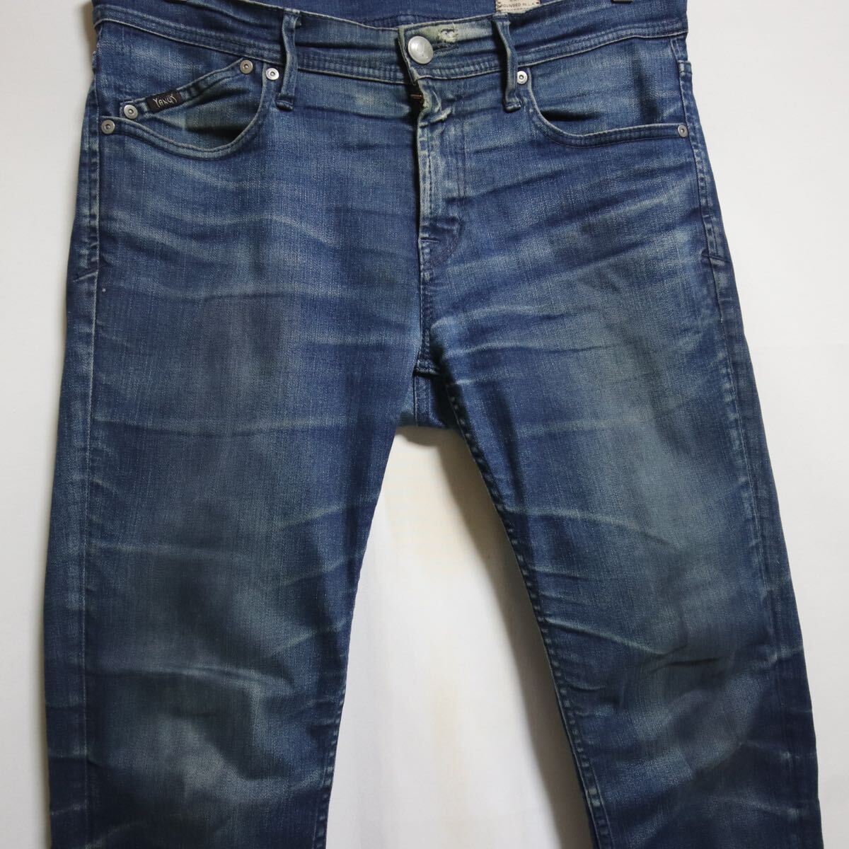 Yahoo!オークション - 希少【YANUK ヤヌーク】NEIL ストレッチ デニム ...