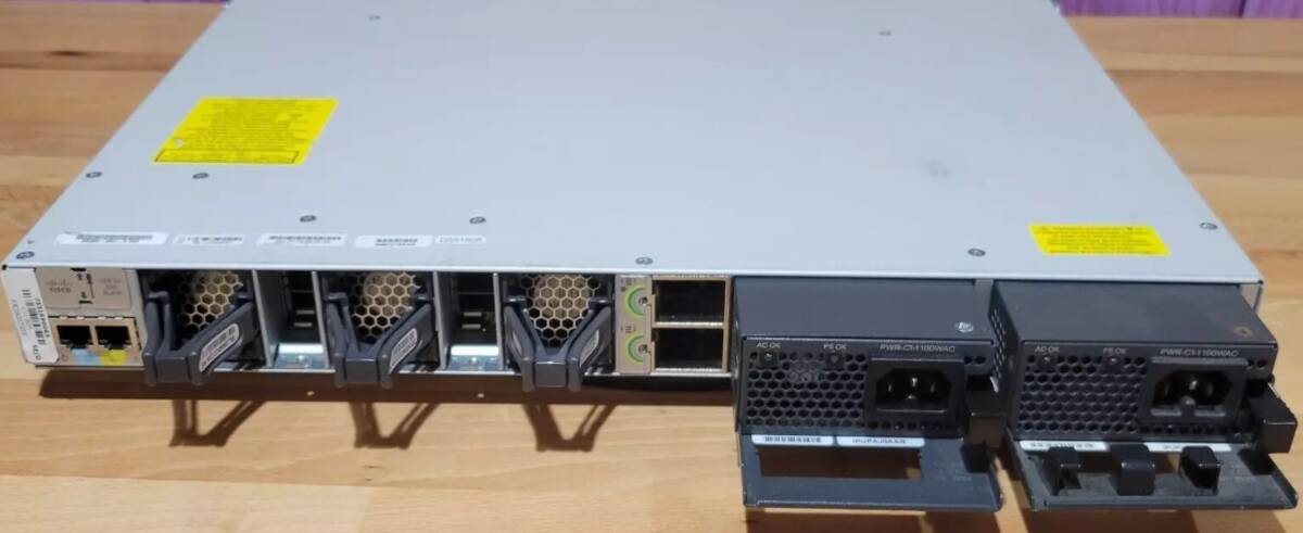Yahoo!オークション - [動作品] Cisco C9300-24UX-A/Catalyst 9300シリ...