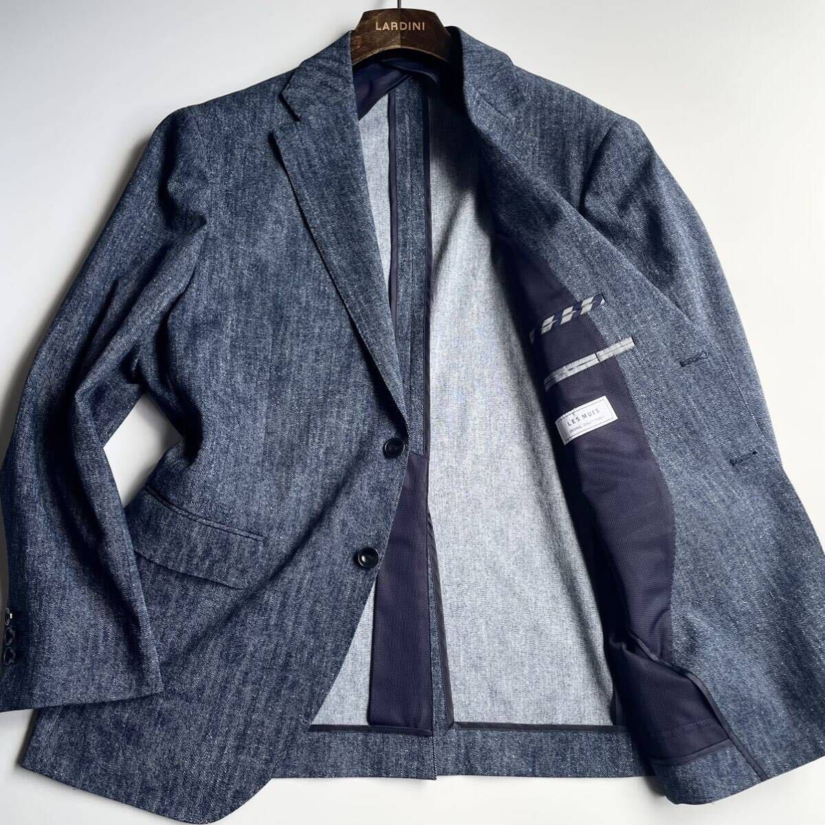 Yahoo!オークション - 【リネンデニム調】美品 LES MUES/レミュー ウォ...