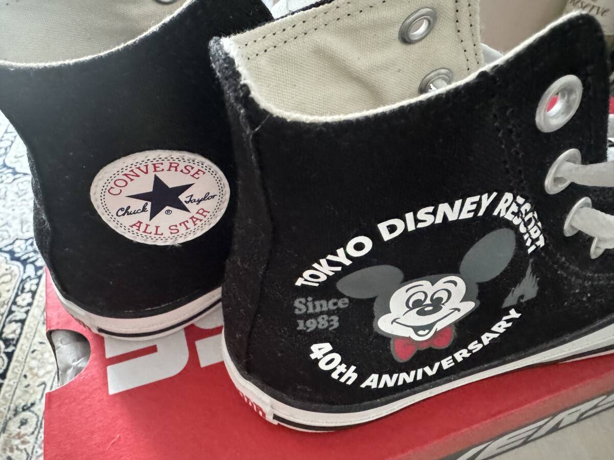 Yahoo!オークション - 東京ディズニーリゾート TDR 40周年 コンバース...
