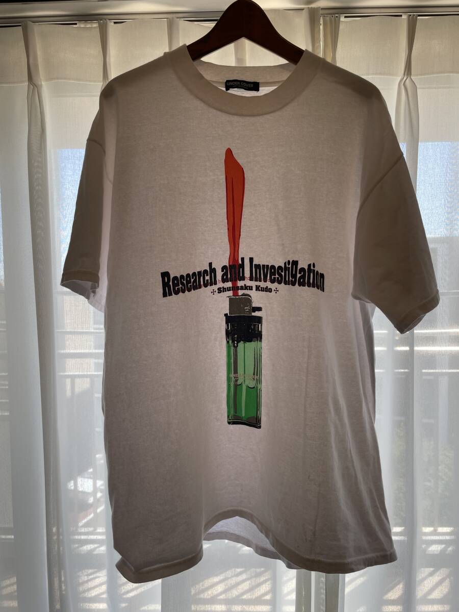 アンダーカバー 探偵物語 松田優作 初期 Tシャツ Lサイズ アンダーカバー 探偵物語 松田優作 初期 Tシャツ Lサイズ