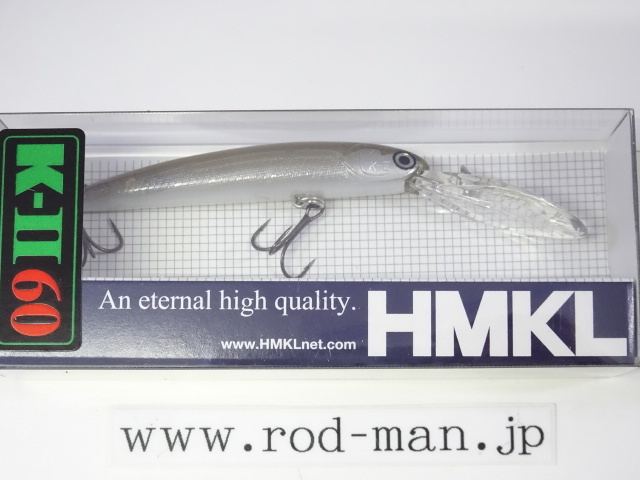 Yahoo!オークション - ハンクル HMKL K-2ミノー60SP #N/ゴーストワカサ...