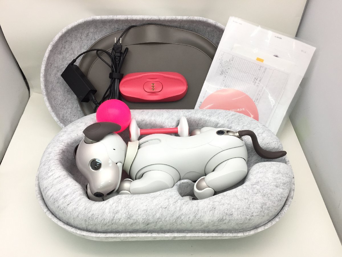 SONY aibo アイボ ERS-1000 犬型 ロボット バーチャル ペット 付属品付き 通電/簡易 み UC080022(AIBO)｜売買されたオークション情報、yahooの商品情報を ...