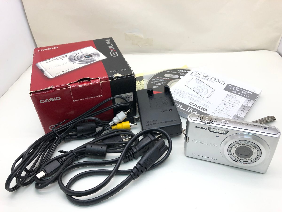 CASIO EXILIM EX-Z250 コンパクト デジタルカメラ 簡易 み UW080557(カシオ)｜売買されたオークション情報、yahooの商品情報をアーカイブ公開 - オークファン ...