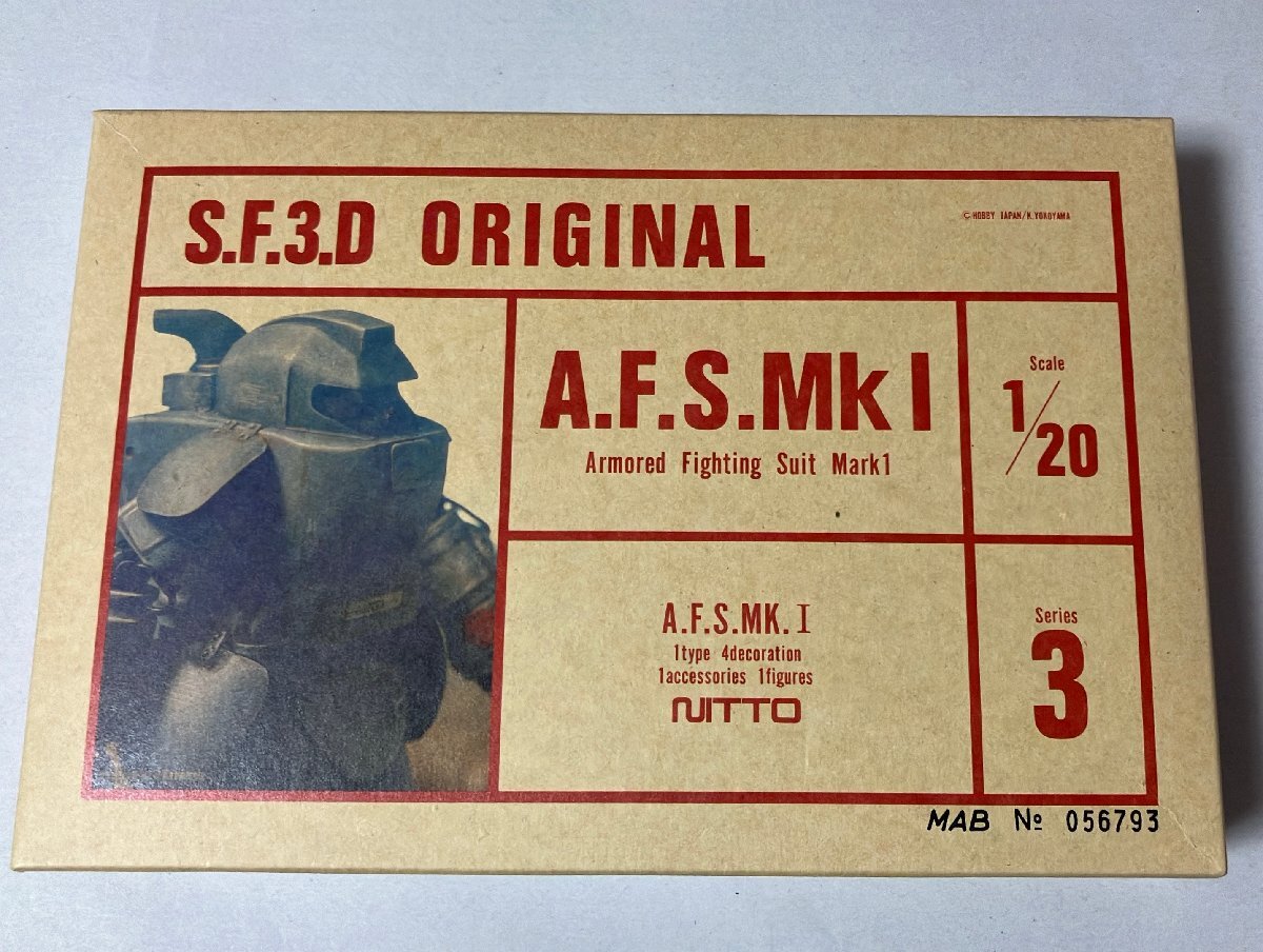 NITTO S.F.3.Dオリジナル シリーズ3 1/20 A.F.S.Mk1 未組み立て 品(マシーネンクリーガー)｜売買されたオークション情報、yahooの商品情報をアーカイブ公開 ...