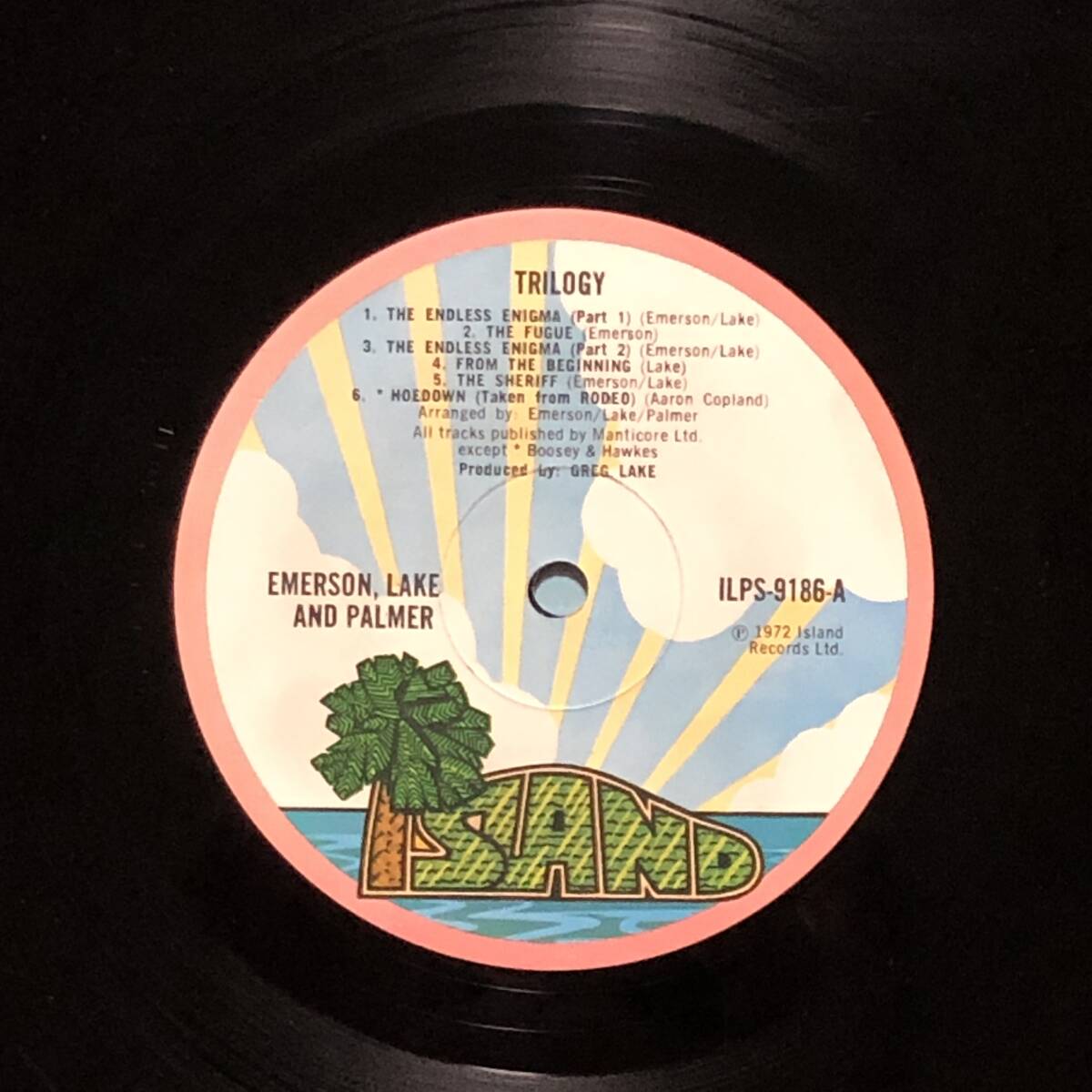 Yahoo!オークション - スタンパー1P/1R・UK Orig【Emerson Lake & Pal...