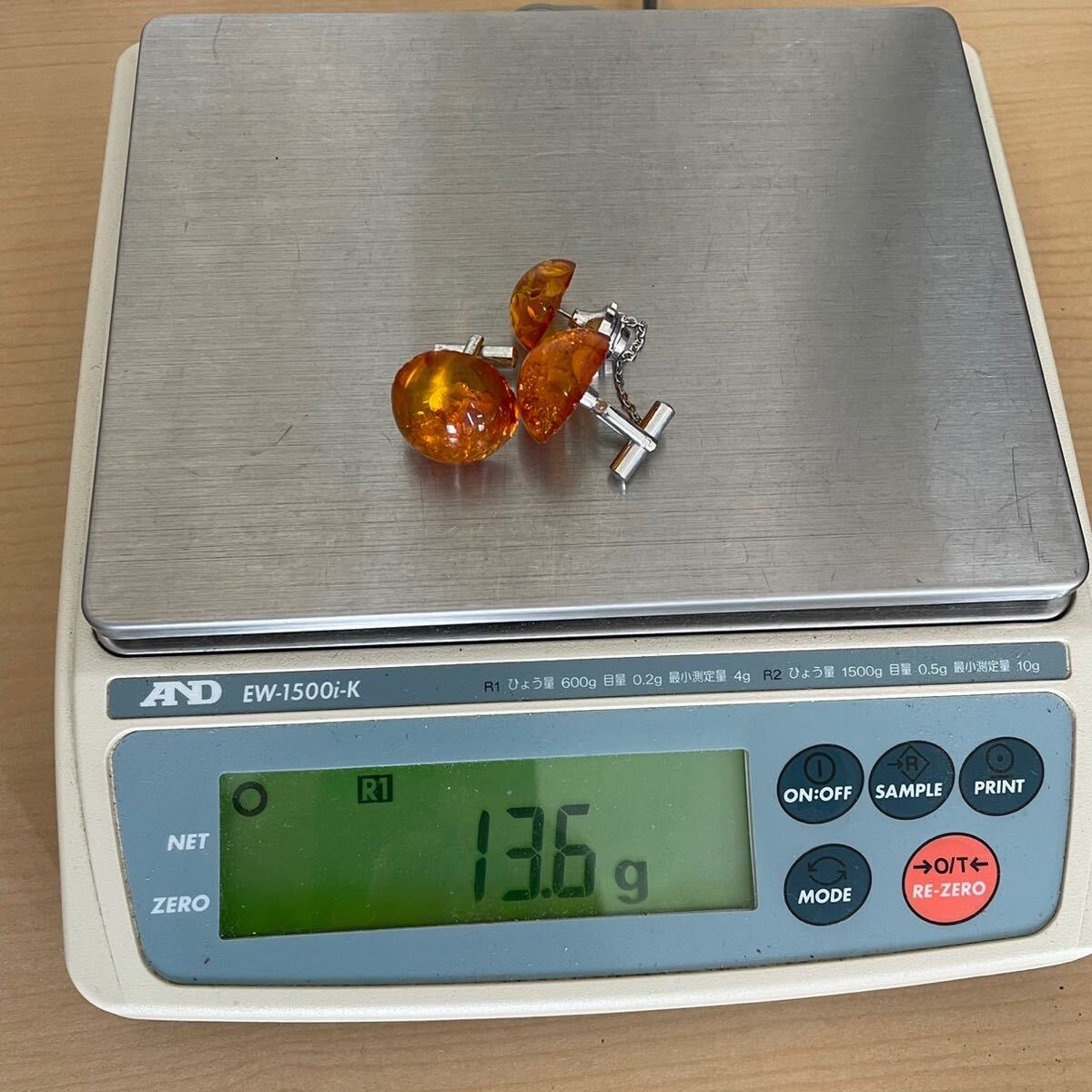 Yahoo!オークション - 【 T0821】琥珀 こはく まとめ 約13.6g アクセサ...