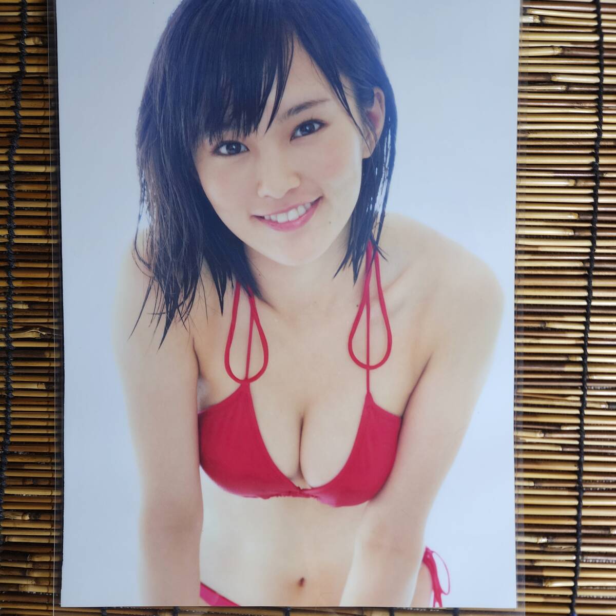 Yahoo!オークション - 【高品質厚手150μラミネート加工】山本彩 水...