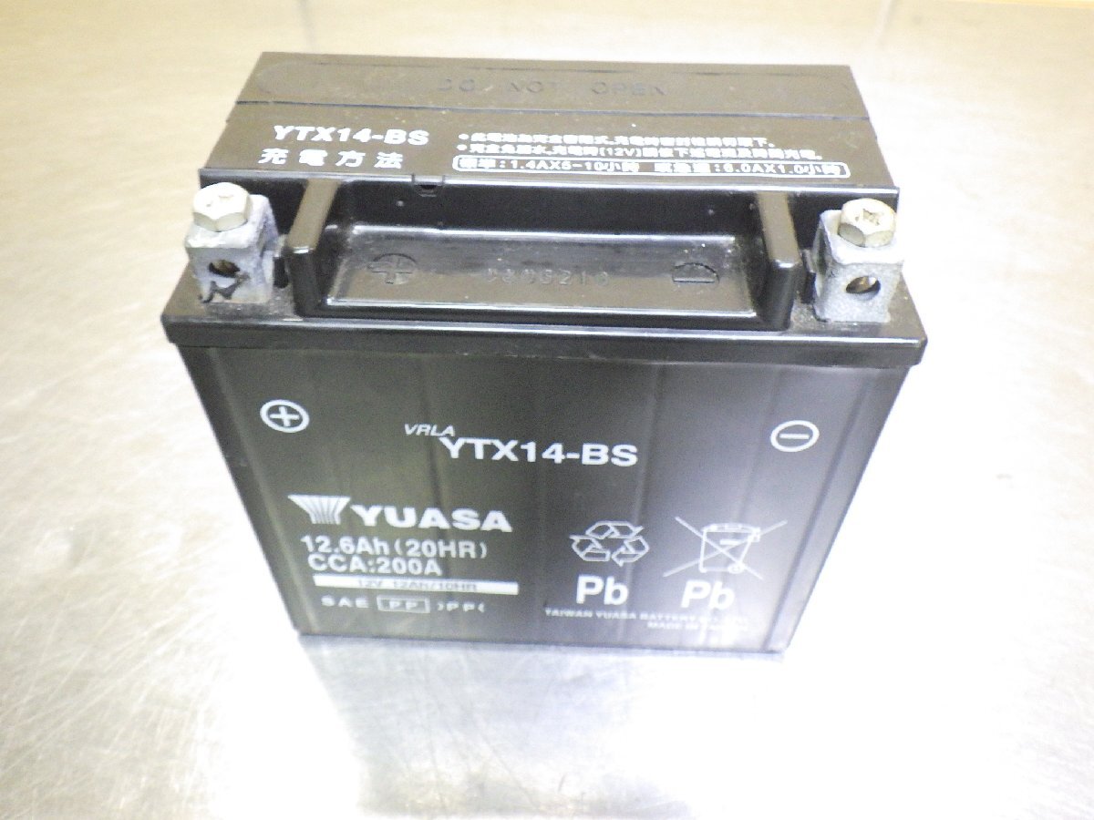 Yahoo!オークション - YUASA ユアサバッテリー YTX14-BS FZR1000 CB130...