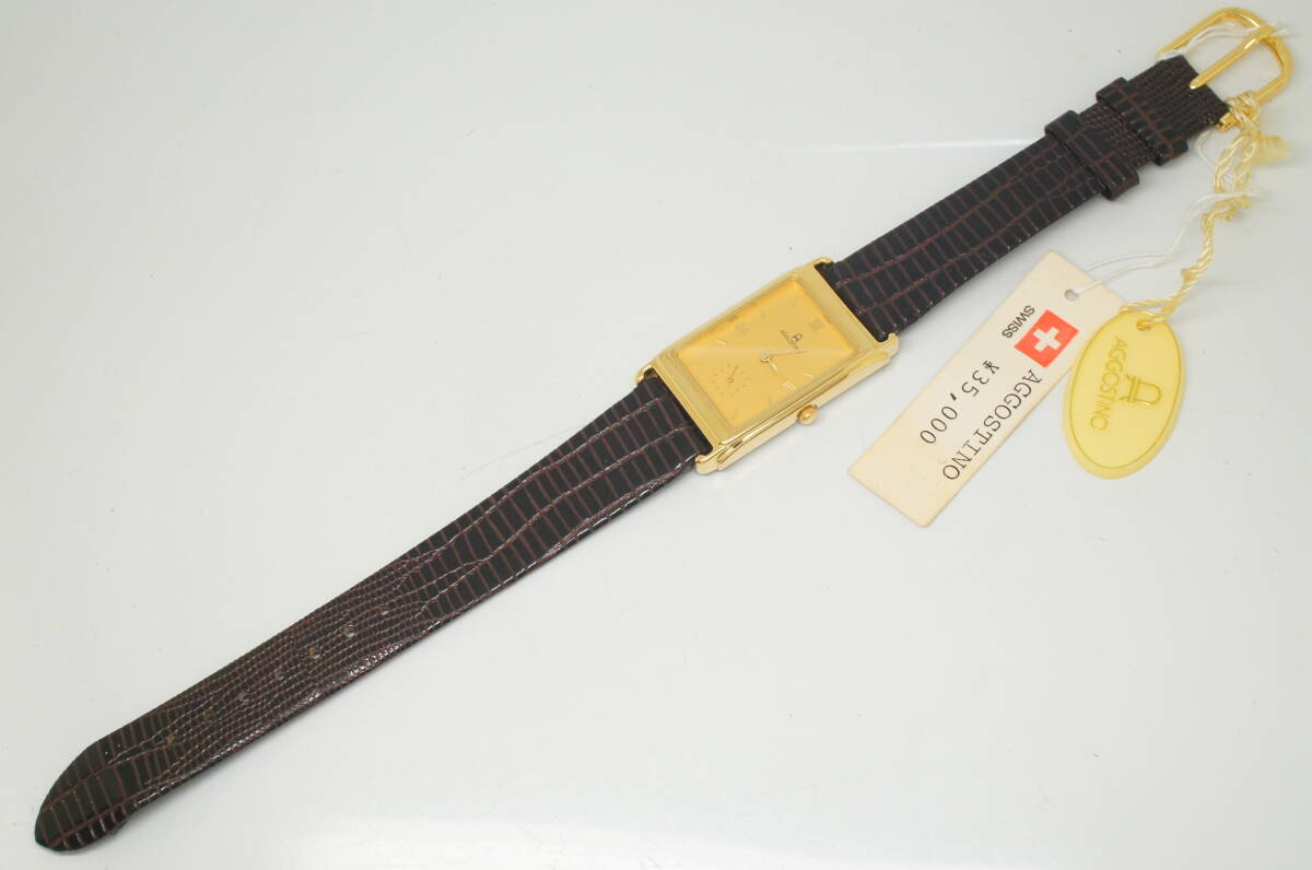 Yahoo!オークション - H121 作動良好 未使用デッドストック AGGOSTINO ...