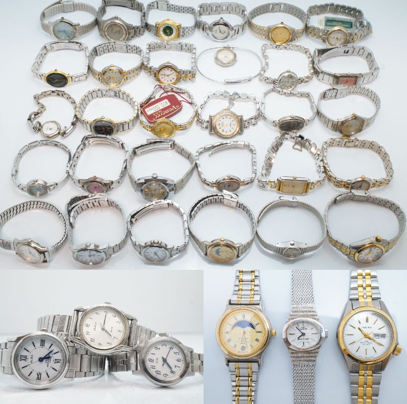 Yahoo!オークション - H27 美品含む 30点セット レディース腕時計 CITI...
