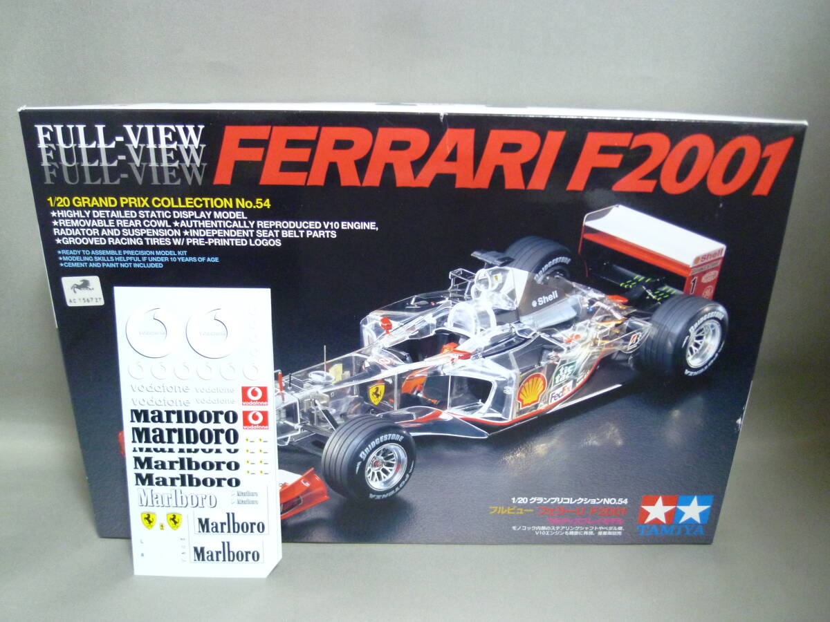 タミヤ 1/20 フェラーリ F2001 M.シューマッハ 2001 フルビュー マルボロデカール Ferrari(フォーミュラ)｜売買されたオークション情報、yahooの商品情報をアーカイブ ...