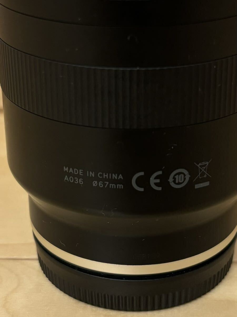 Yahoo!オークション - タムロン TAMRON 28-75mm F2.8 Di III RXD A036 ...