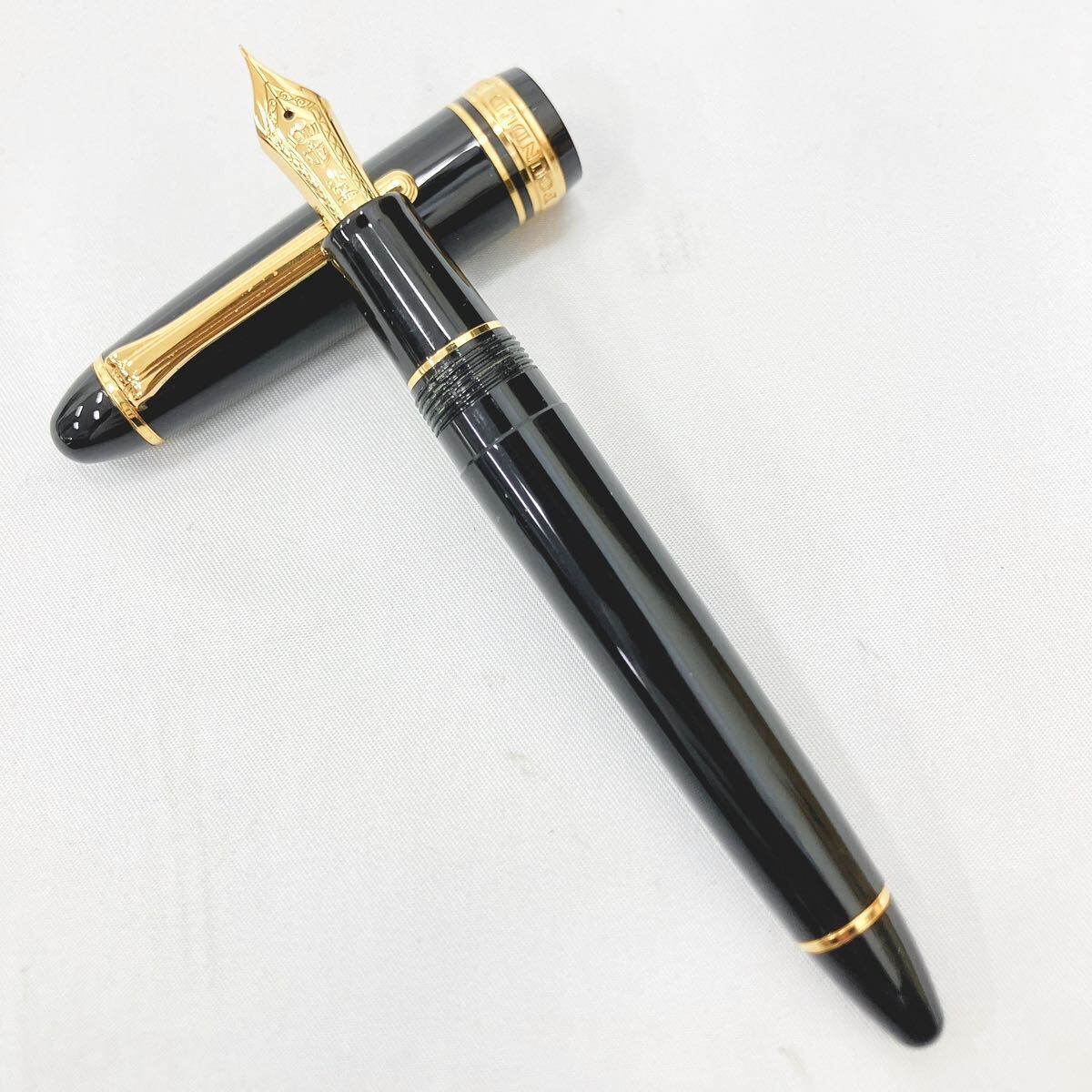 SAILOR/セーラー FOUNDED 万年筆 ブラック×ゴールド 1911 21K 875 H-EF 文房具 筆記用具 全長約14.1cm R店0721(セーラー)｜売買されたオークション ...