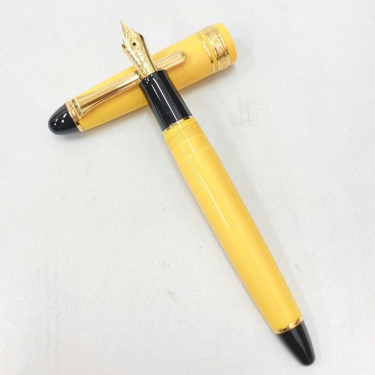 SAILOR セーラー 万年筆 FOUNDED 1911 ペン先 14K 585 H-F刻印 イエロー 文房具 筆記用具 R店0721(セーラー)｜売買されたオークション情報、yahooの商品 ...