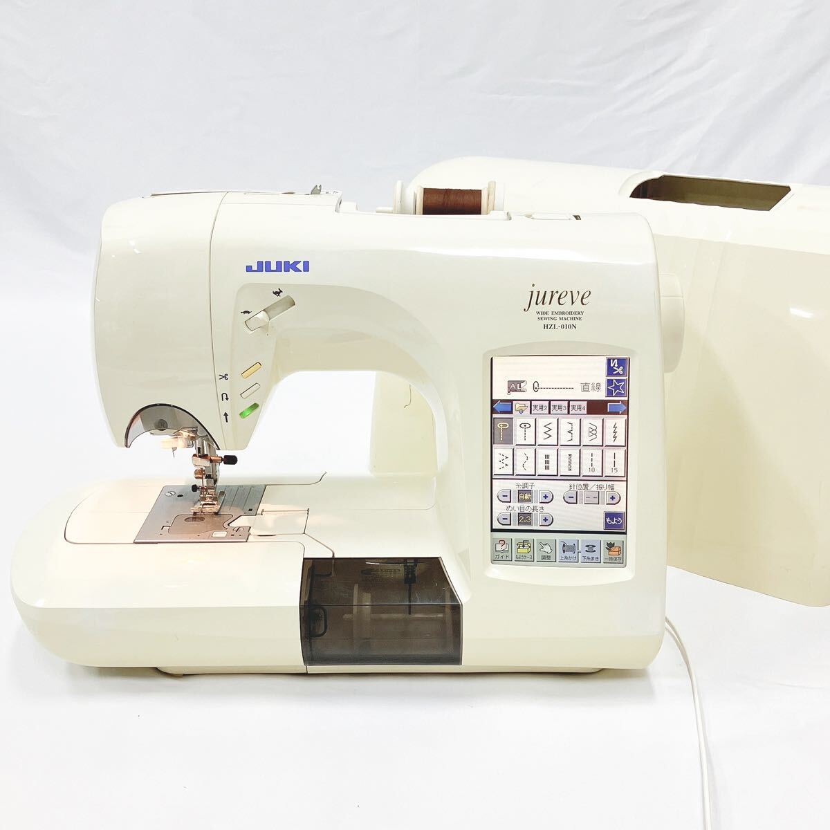 Yahoo!オークション - JUKI ジューキ jureve ジュレーブ HZL-010N 刺し...