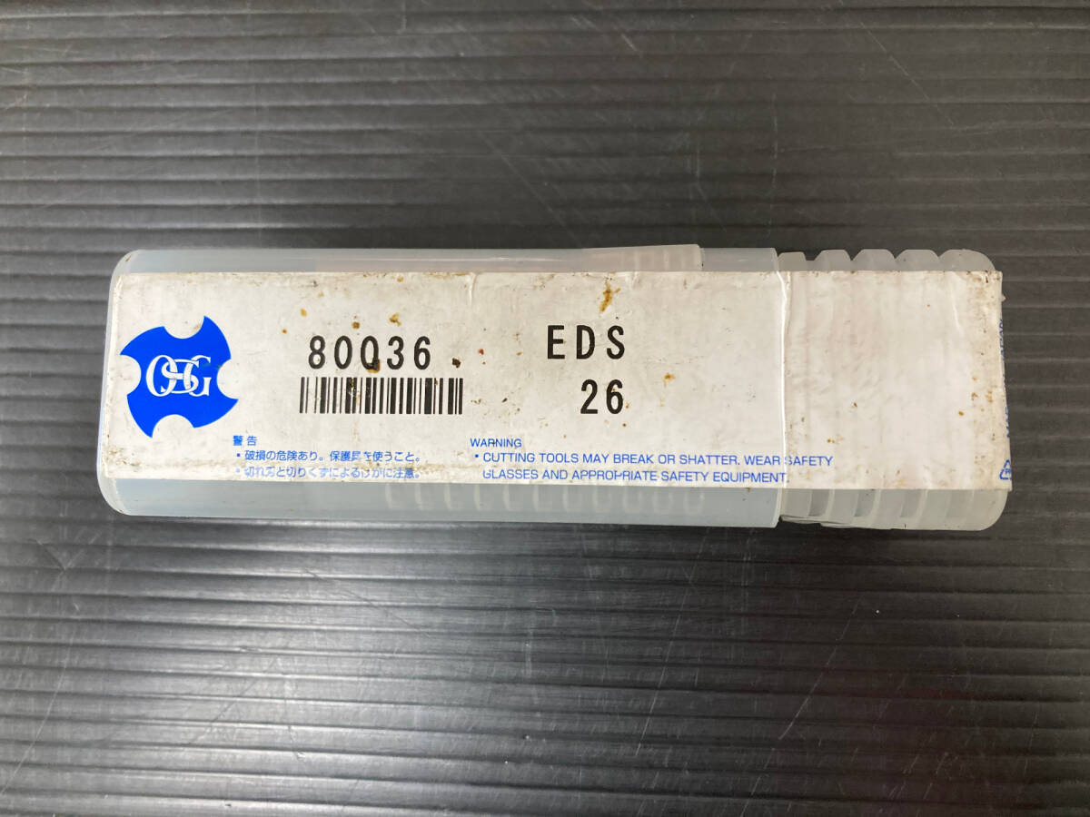 Yahoo!オークション - 【未使用】OSG ハイスエンドミル 2刃ショート 26...