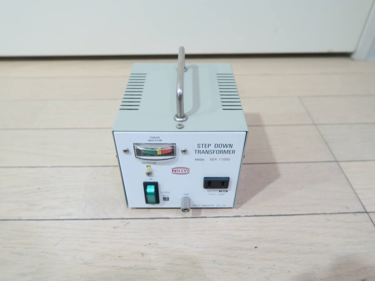 Yahoo!オークション - 日章工業 ダウントランス AC110V/120V→AC100V 1...