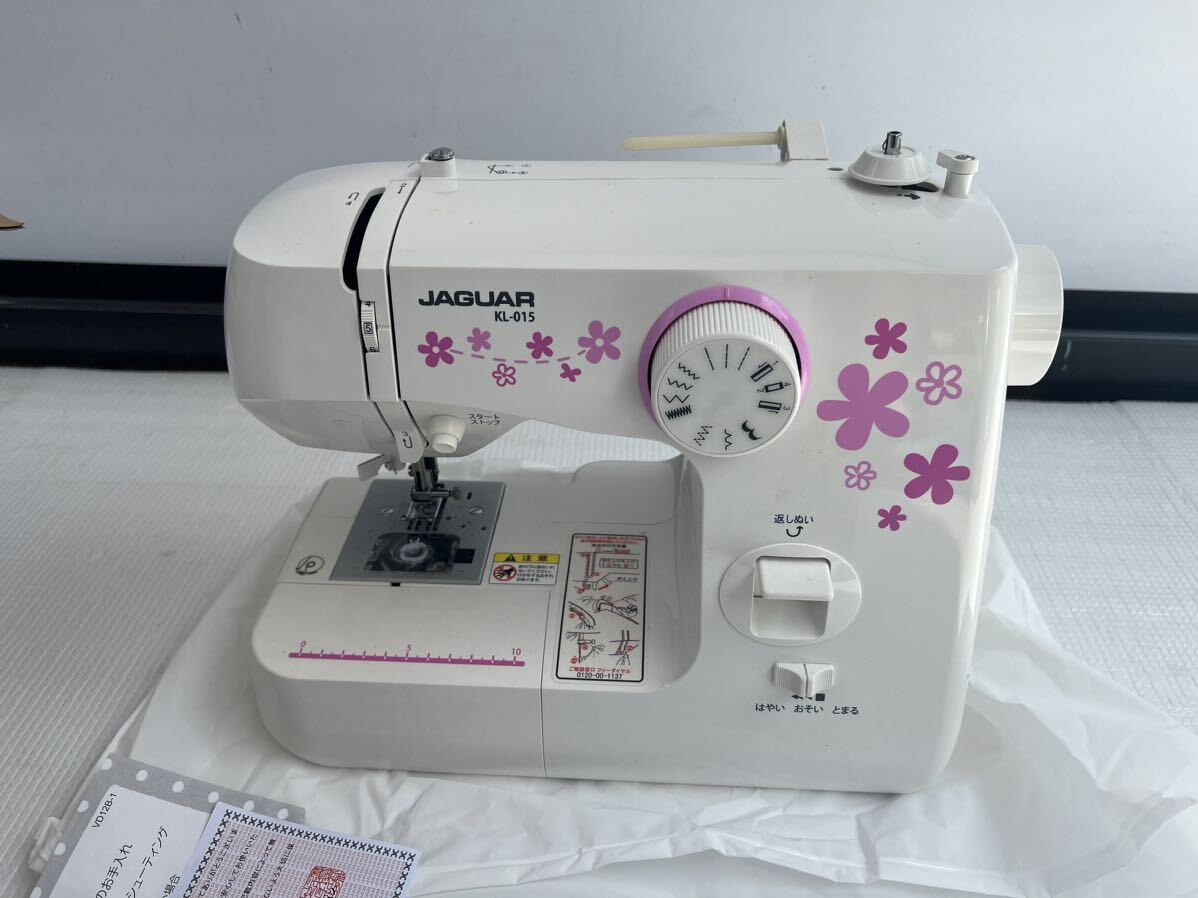 Yahoo!オークション - ジャガーKL-015 軽量コンパクトミシン 美品 自動...